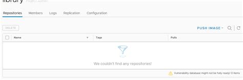 Vulnerability Hint Does Not Show When Data Is Not Ready · Issue 4564 · Goharborharbor · Github