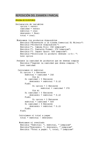 Examen I Parcial Pdf Informática Teórica Algoritmos Y Estructuras De Datos
