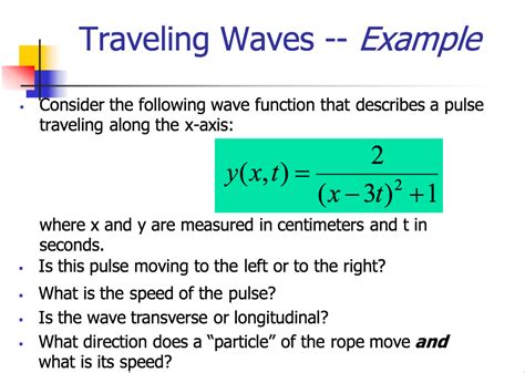 Solved Consider The Following Wave Function That Describes A
