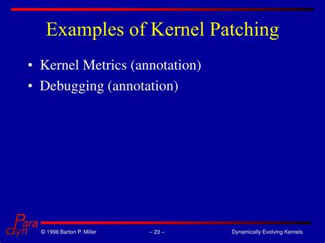 Ppt Dynamically Evolving Operating System Kernels Powerpoint Presentation Id4176144
