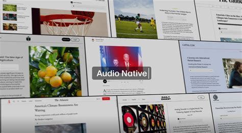 Audio Native：为您的博客或新闻网站添加语音旁白 爱兔ai遇见未来
