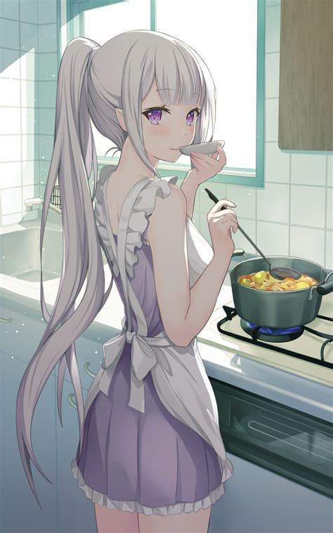 Emilia Re Zero Danbooru