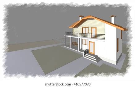 Geothermal Power House Solar Panels Geothermal Stock Illustration Shutterstock