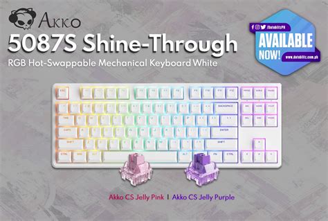 Datablitz Perfect For Typing Akko 5087s Shine Through