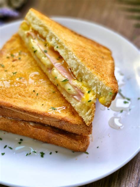 백종원 햄치즈 멜트토스트 만들기 에어프라이어 버터토스트 만드는법 치즈 아침토스트 레시피 식빵 햄치즈 요리 네이버 블로그