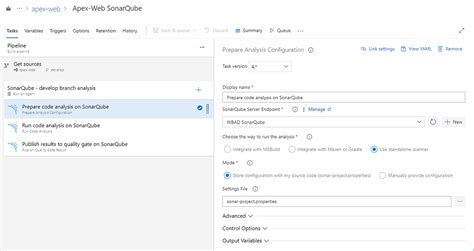 sonarqube with azure pipeline yaml sonarqube server community build