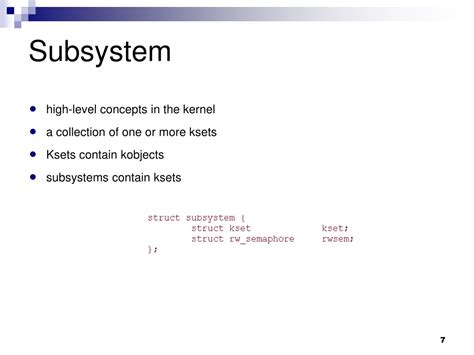 Ppt Linux Device Model And Sysfs In Kernel Development Powerpoint
