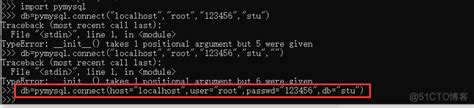 Pymysql设置重连次数和超时时间 Pymysql连接mysql报错mob6454cc66e0d5的技术博客51cto博客