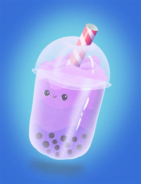 Bubble Tea Made By Following A Tutorial By Art With Flo R Procreate