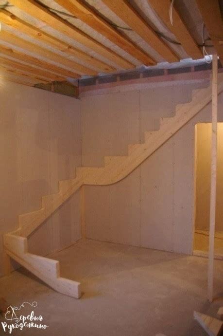 Изготовление лестницы своими руками