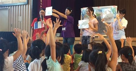 荒川区第二峡田小学校で世界のダンス教室を行なってきました NPO法人コモンビート