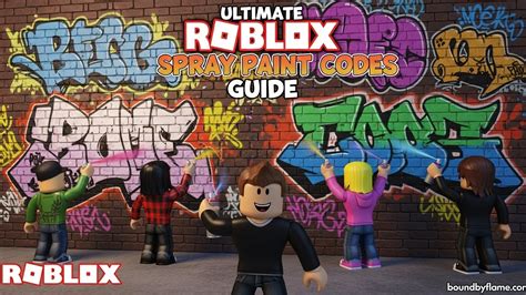 Roblox Spray Paint Codes March 2026 37 New Code Available