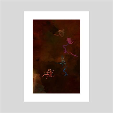 The Night Of Tsukumogami Yokai An Art Print By NuÉ Papier Inprnt