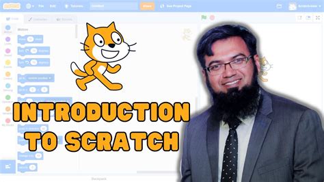 Introduction To Scratch Scratch Tutorial In Hindiurdu Lesson 1 The Smart School Ghotki