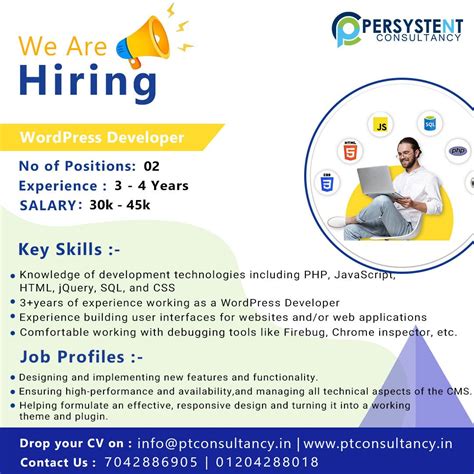Persystent Consultancy Services On Linkedin Wordpressdeveloper