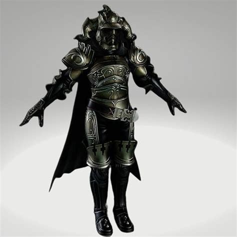 3d Model Final Fantasy Dissidia Nt Gabranth Judge Magister Vr Ar Low Poly Cgtrader