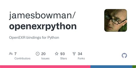 Github Jamesbowmanopenexrpython Openexr Bindings For Python