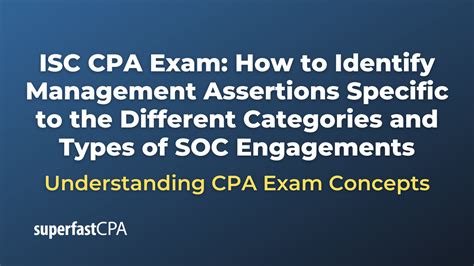 Isc Cpa Exam How To Identify Management Assertions Specific To The