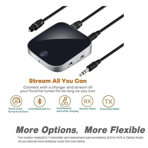 Bluetooth 2 In 1 Receiver Transmitter Stream Wireless Bluetooth Adapter With Stereo Music Buy