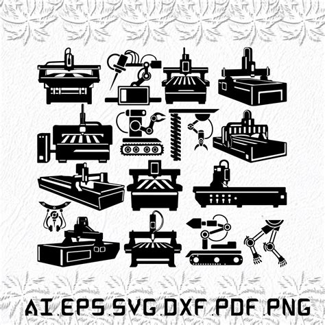CNC Router Machine Svg Machine Svg Router Machine Svg Router Machine SVG Ai Pdf Eps Svg