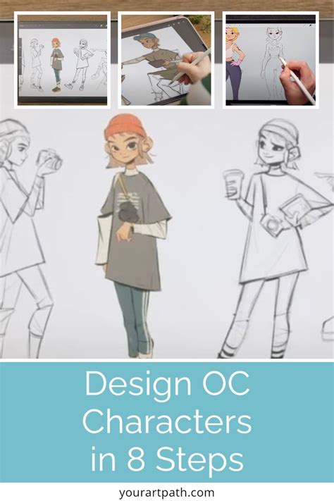 8 Steps To Character Design How To Draw Oc Character Design Creating