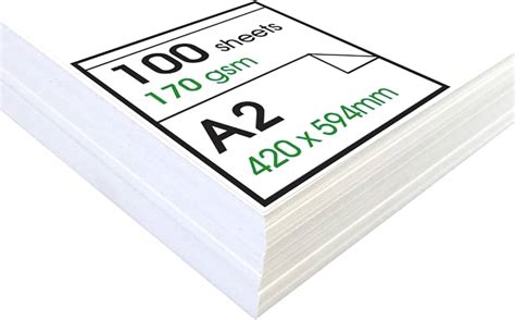 Acid Free Sketch Paper Artway Enviro Cartridge Paper 170gsm A2 Size