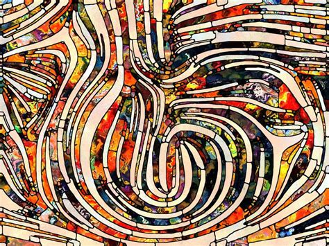Intricate Stained Glass Stock Illustration Illustration Of Saturated
