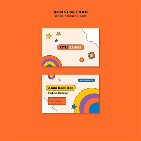 Free Psd Retro Template Design