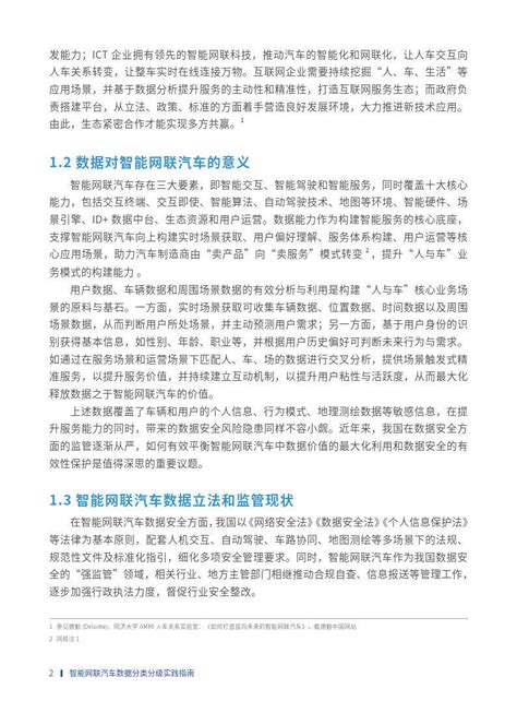 智能网联汽车数据分类分级实践指南附下载 搜狐汽车 搜狐网