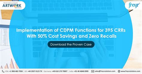 Freyr Regulatory Artwork Services On Linkedin Implementation Of Cdpm Functions For 395 Crrs
