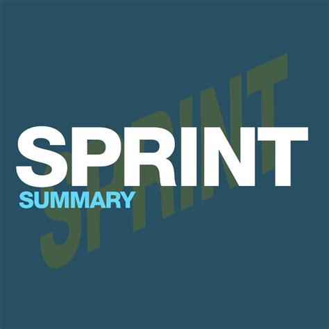 Sprint A Summary