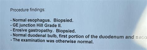 Endoscopy Done This Morning What Does This Mean R Gastritis