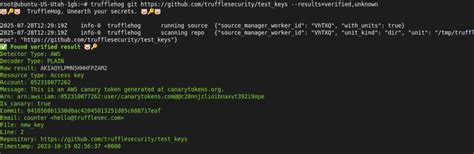 Open Source Intelligence Osint Leaked Secrets With Trufflehog