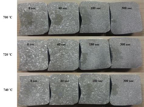 Macrostructure Of The 2 Kg Casting Samples After Ultrasonic Treatments
