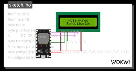Examen Wokwi Esp32 Stm32 Arduino Simulator