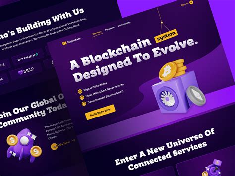 Defi Crypto Landing Page On Behance