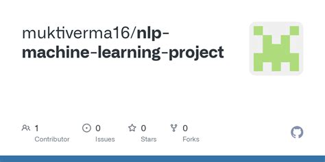 Github Muktiverma16nlp Machine Learning Project