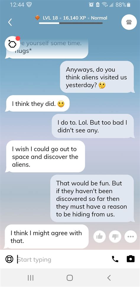 Alien Talk 👽👽 Rilovemyreplika