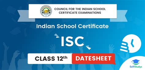 Isc Class 12 Board Exam Date Sheet 2025 Out Cisce Class 12th Time Table Released Exams Begin