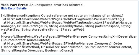 Crazzycoding An Unexpected Error Occurred After Deploying Performance Point Server Reports To