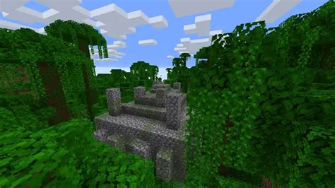 Заброшенный храм в джунглях для Майнкрафт узнать сид