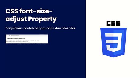 Belajar Css Lanjutan 294 Css Font Size Adjust Property — Minarsih Tech