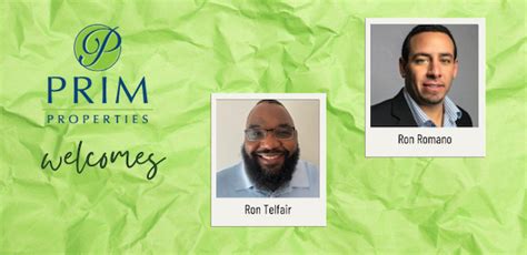 Prim Properties Welcomes Ron Telfair And Ron Romano Metro Atlanta Ceo