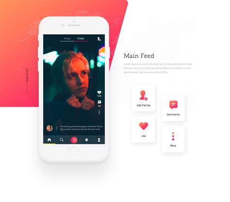 Ui Ux Design For Social Images Video Sharing Mobile App On Behance
