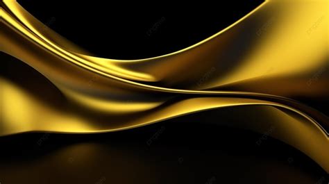 3d에서 검정 비네팅이 있는 매끄러운 황금색 추상 배경 노란색 그라데이션 황 밝은 색 배경 일러스트 및 사진 무료 다운로드 Pngtree