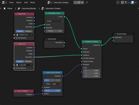 Help Define Lenght Of Mesh By Curve In Geometry Nodes Modeling