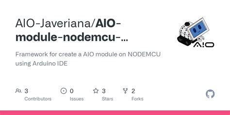 Github Aio Javerianaaio Module Nodemcu Arduino Framework For Create A Aio Module On Nodemcu