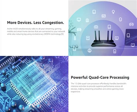 Netcodex Ph TP Link Archer AX20 WiFi 6 Router AX1800 Smart WiFi Router 802 11ax Router