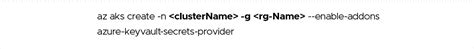 Enhancing Security Of Applications In Aks Cluster Using Azure Key Vault Provider For Secret