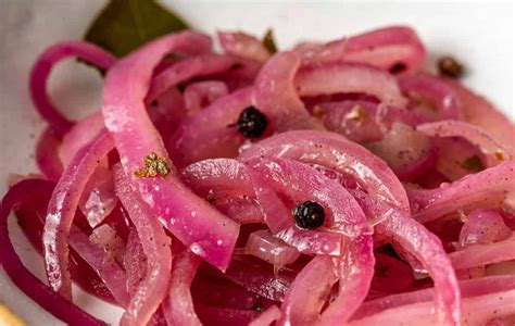 ترشی پیاز قرمز خوشمزه طرز تهیه فوری